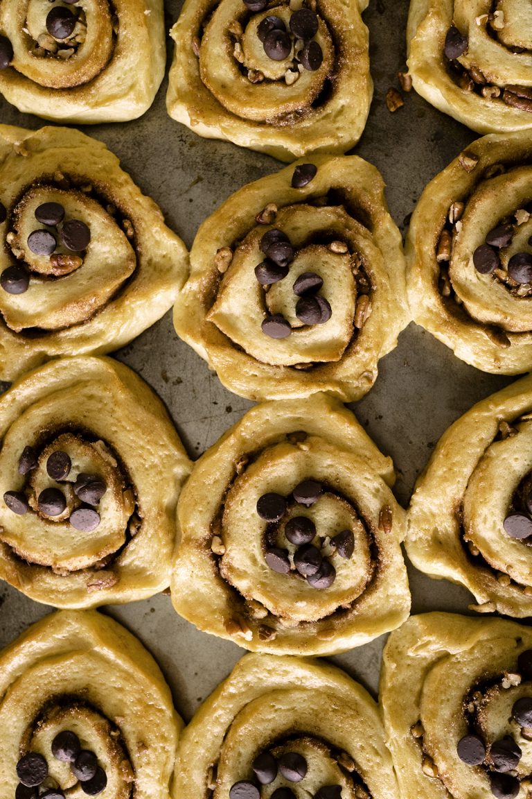 Sticky Pecan Challah Cinnamon Rolls - Colavita Recipes