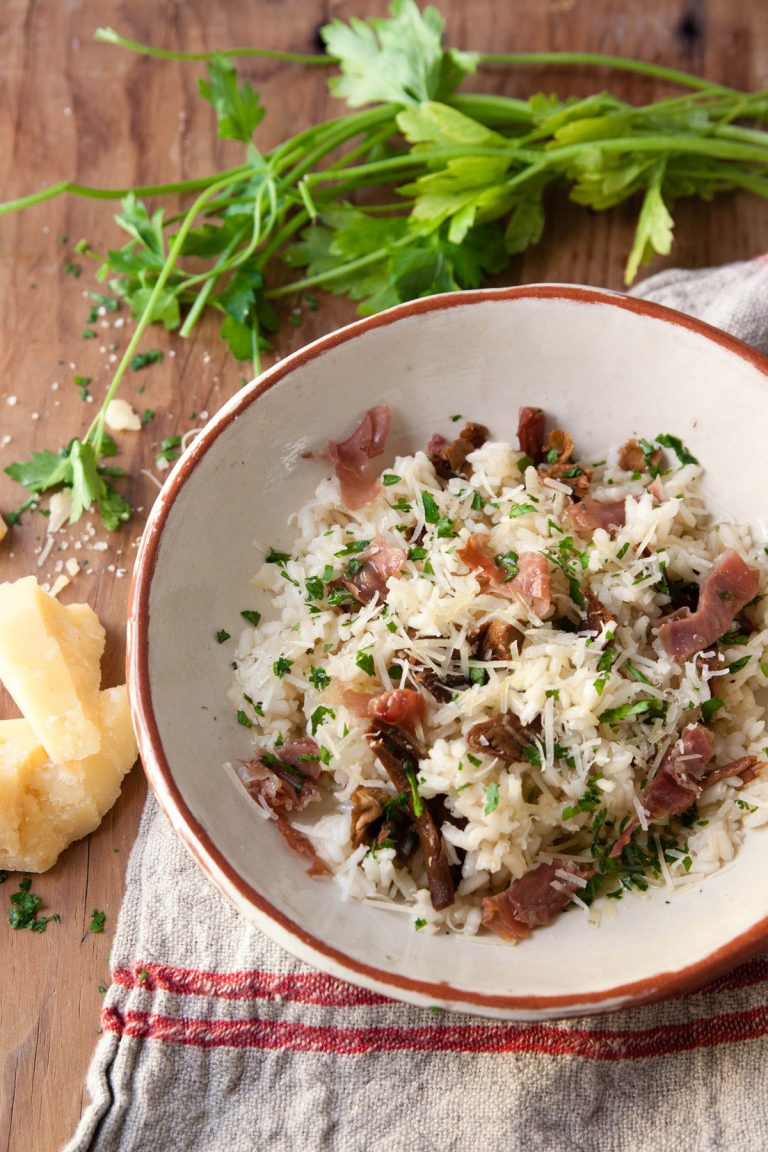 Risotto with Porcini and Prosciutto - Colavita Recipes