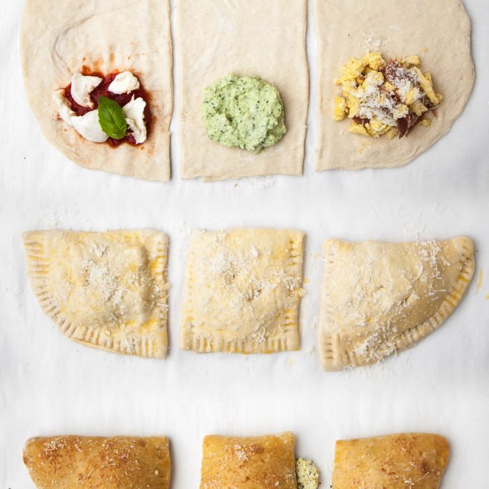 Tomato, Mozzarella and Basil Pizza Pockets - Colavita Recipes