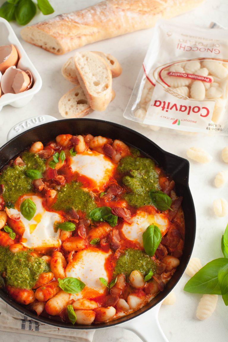 Breakfast Shakshuka Gnocchi - Colavita Recipes