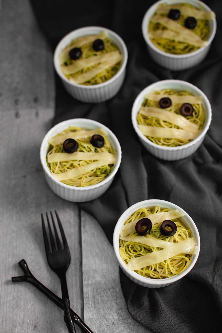 Capellini Pasta Mummies - Colavita Recipes