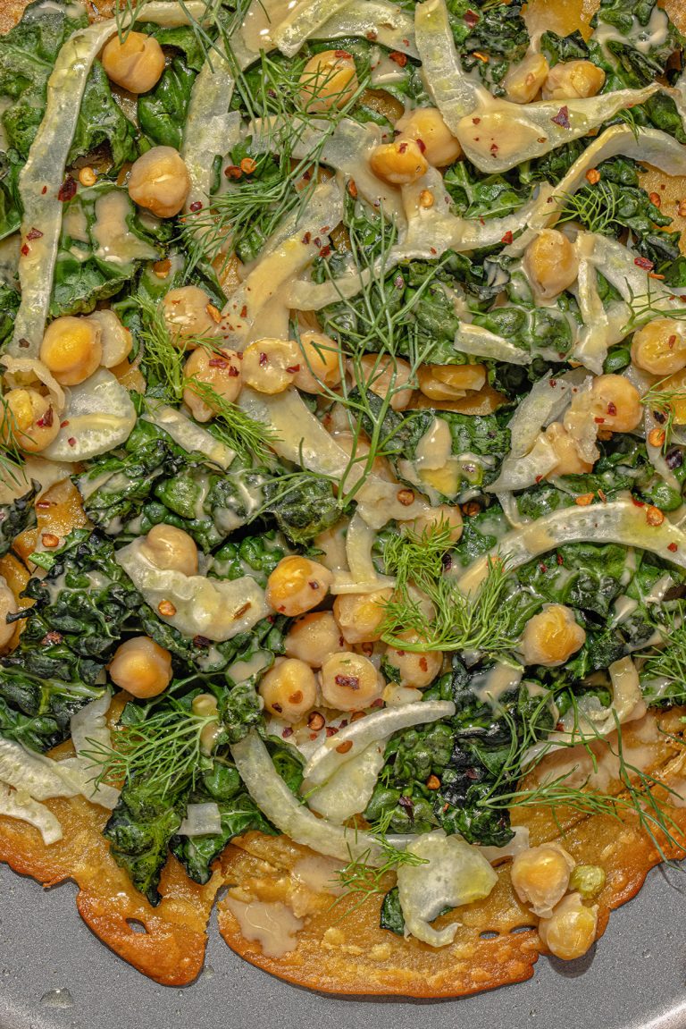 Chickpea Pizza on a Chickpea Flour Pizza Crust - Colavita Recipes