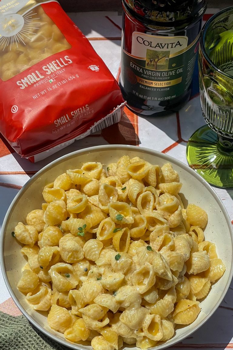 Small Shell Pasta by @sarah_licious_eats - Colavita Recipes