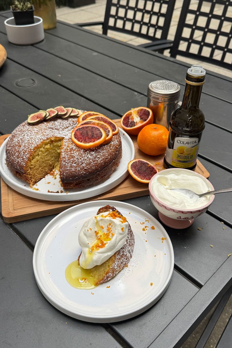 Winter Citrus Olive Oil Cake by @imcurrentlycraving - Colavita Recipes